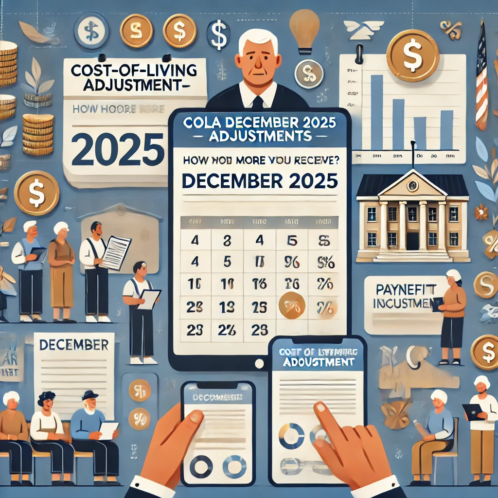 COLA December 2025 Adjustments – How Much More Will Seniors Receive?