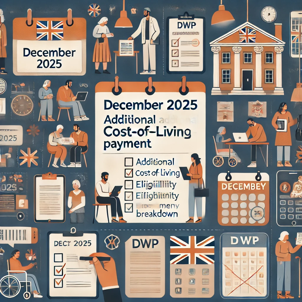 UK DWP December 2025 Additional Cost-of-Living Payment – Eligibility ...